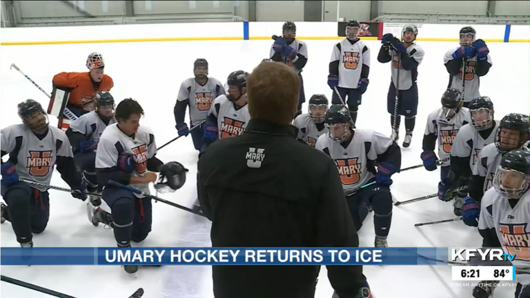 UMary hockey returns to ice for new season, first year in ACHA Division ...