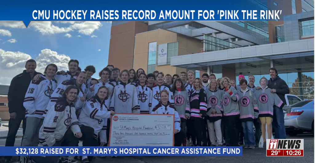 Colorado Mesa Hockey raises over 30k for ‘Pink the Rink’ | American ...