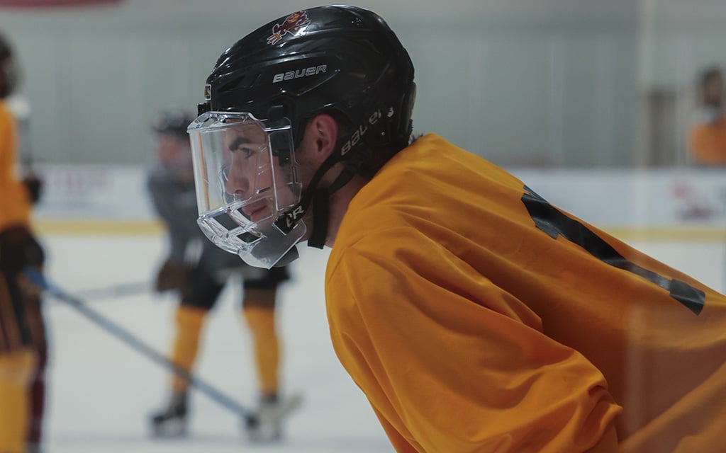 Insider look: Freshman forward Hunter Friesen takes viewers behind the ...