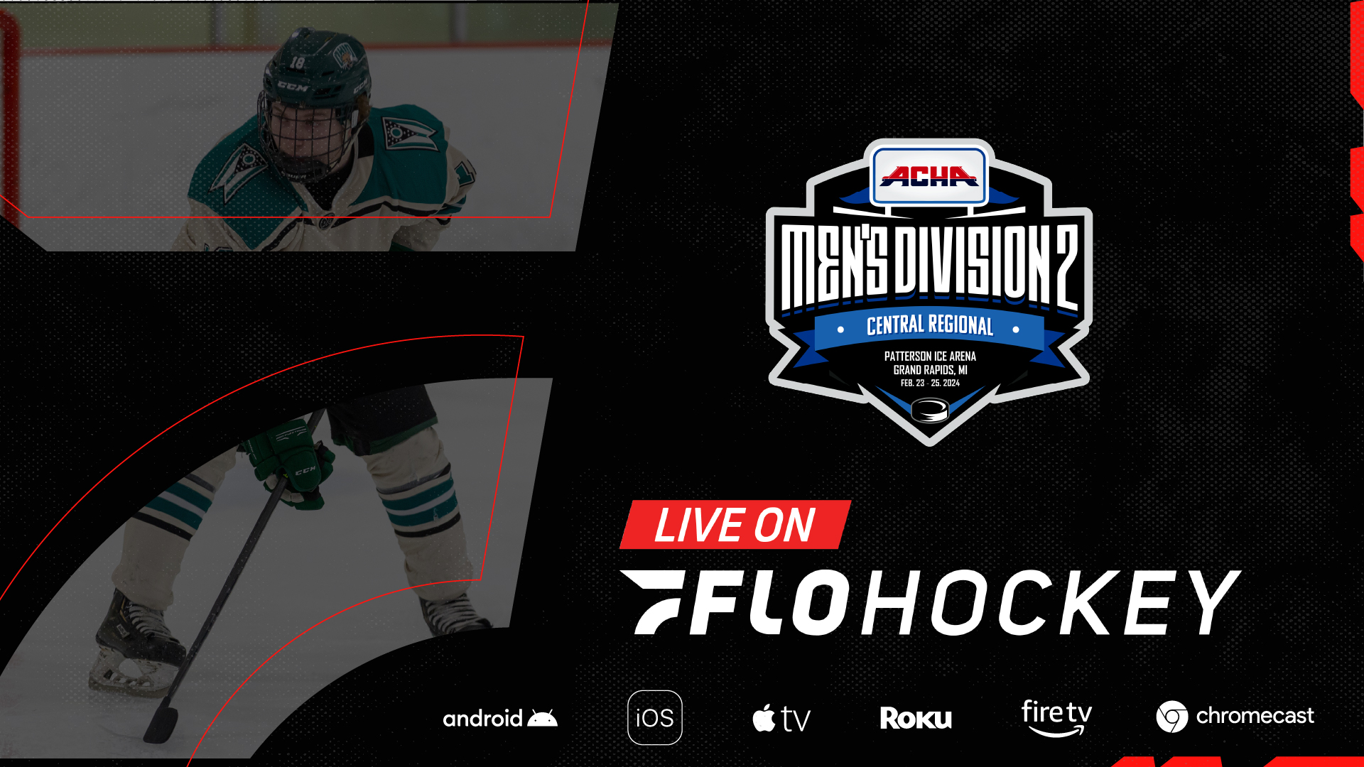 2024 Men’s Division 2 Regional Tournaments | American Collegiate Hockey Association (ACHA)