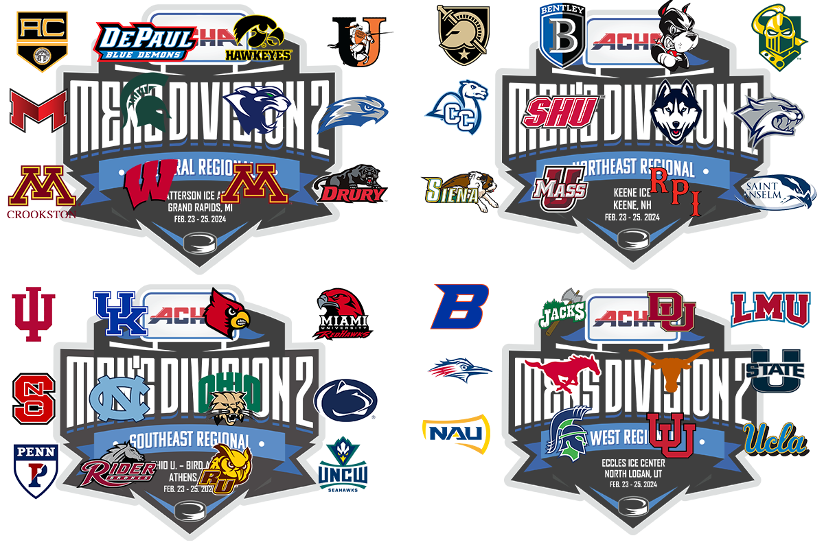 Regionals Day 1 Recap | American Collegiate Hockey Association (ACHA)