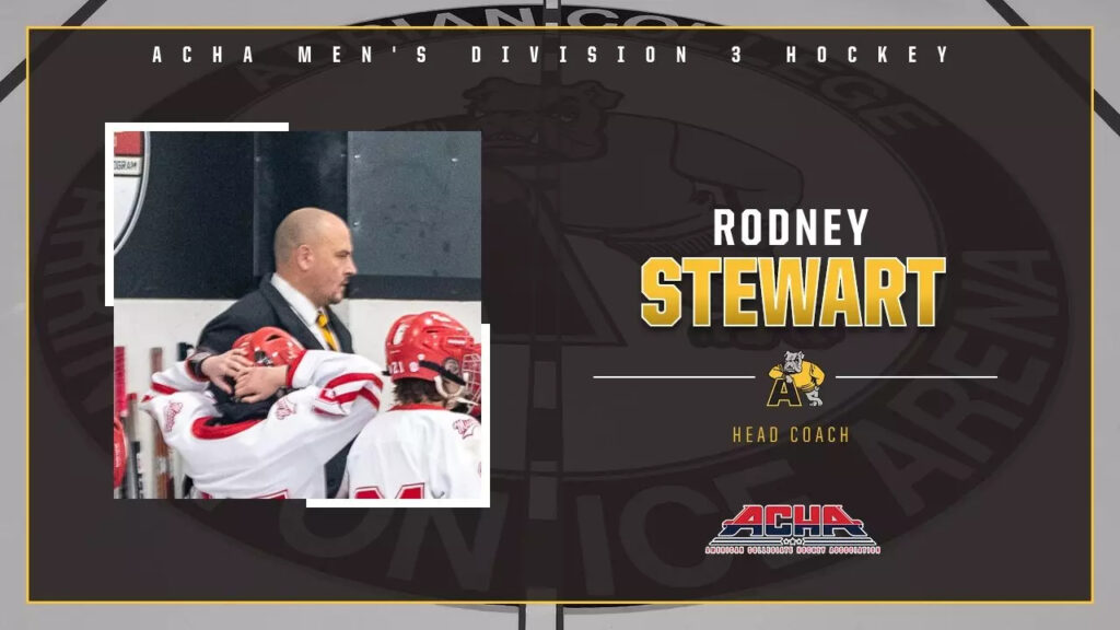 Stewart Tabbed as Head Coach for M3 Adrian | American Collegiate Hockey ...