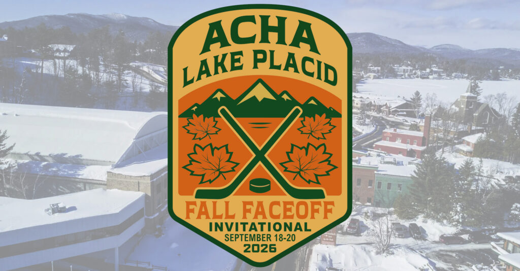AMERICAN COLLEGIATE HOCKEY ASSOCIATION TO HOLD INAUGURAL ACHA FALL ...